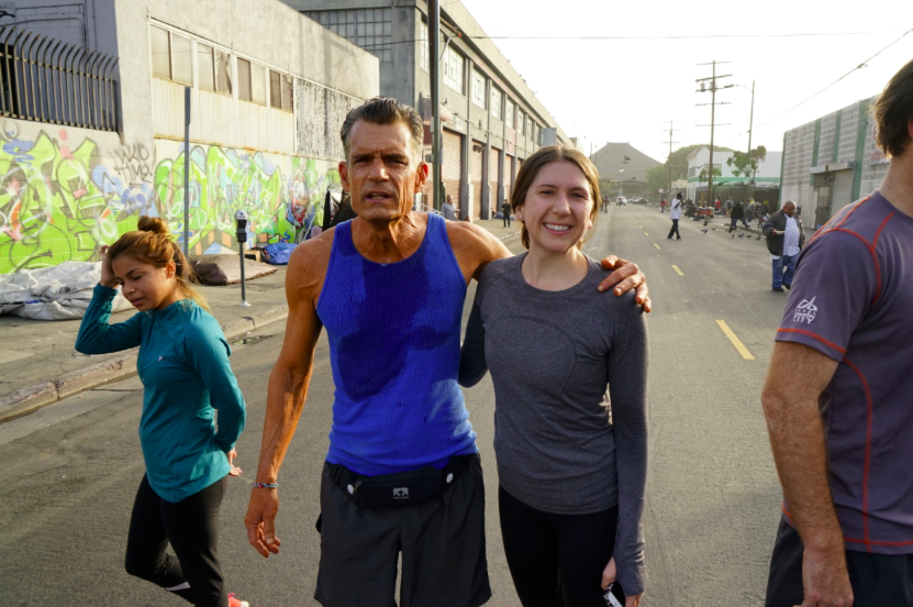 Stubborn Blondie: Judge Craig Mitchell-Skid Row Running Club