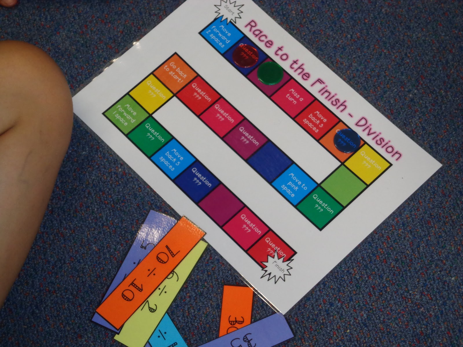 Teachable Moments: Division Board Games