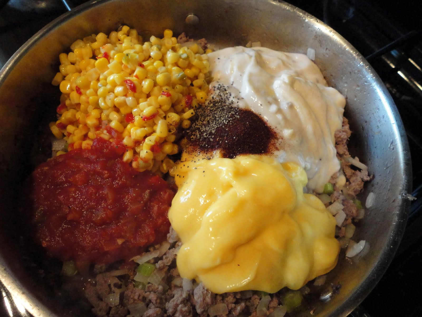 Keeping up with the Kitchen Mom: Texas Tater Casserole