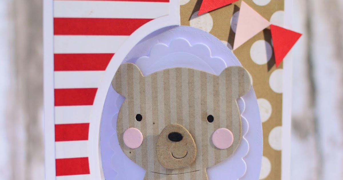 The Dining Room Drawers: Sizzix Animal Portraits Part 1 - Bear Oval ...