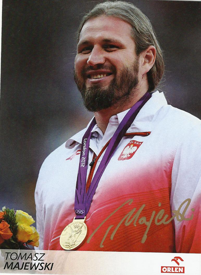 ciekawe podpisy i nie tylko ...: Tomasz Majewski