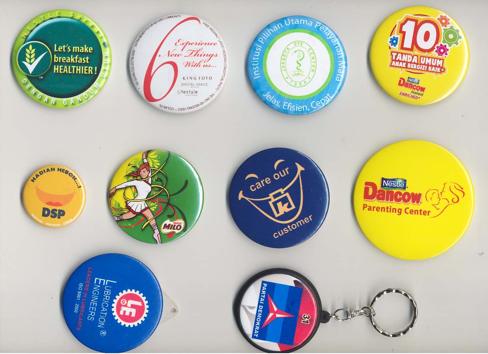 Cetak Pin Keren: Cetak Pin Murah Jakarta