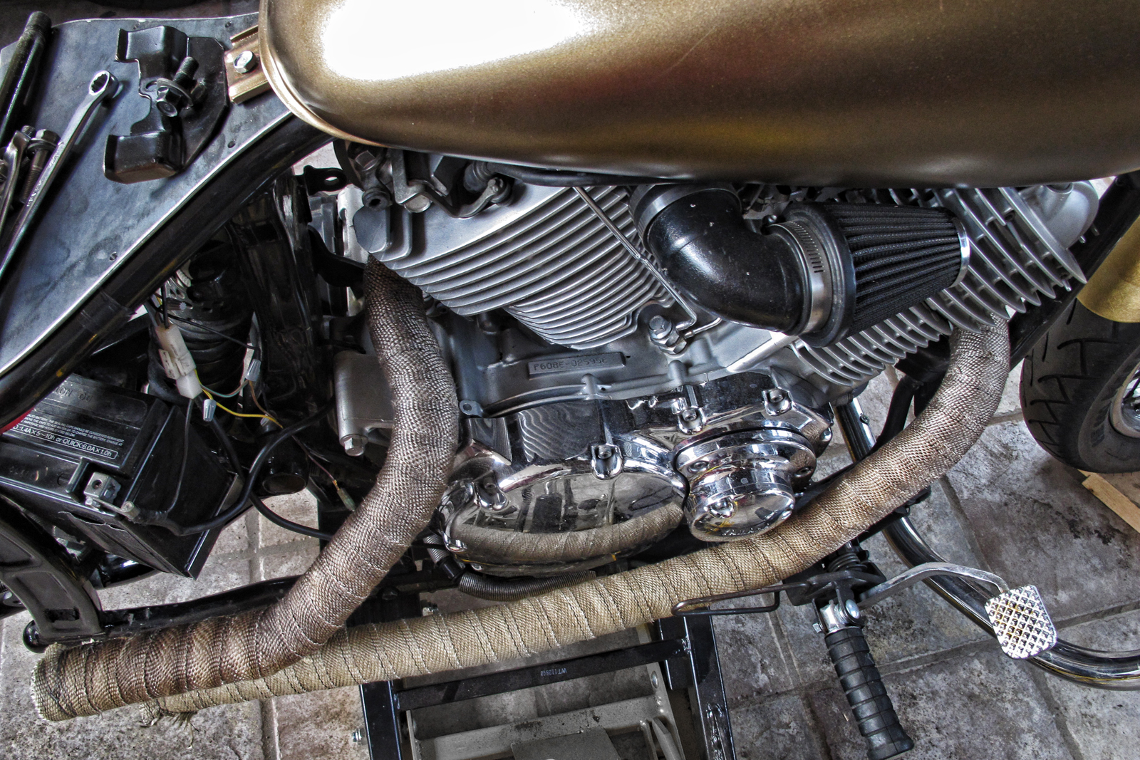 Art Choppers: Post 32: V STAR "Bobbing" Part 5