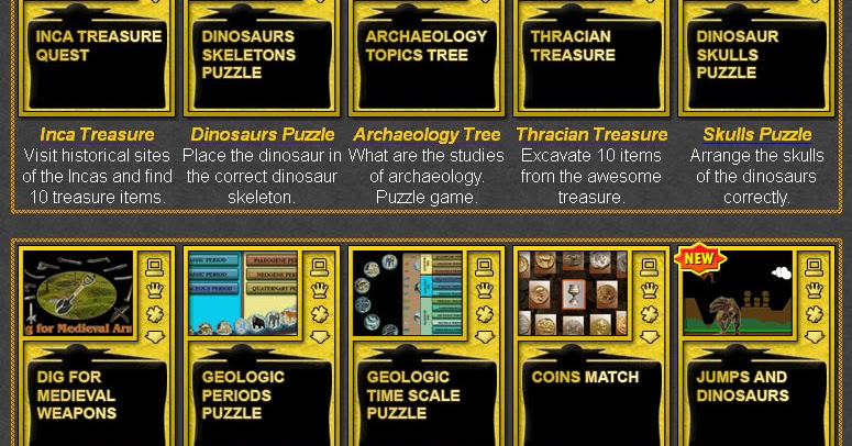 The Best Games Ever: Archaeology Games Screenshots