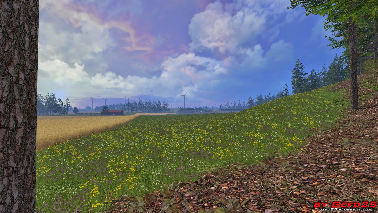 Das Leben in der virtuellen Landwirtschaft: Frankenland Map LS15 | Release