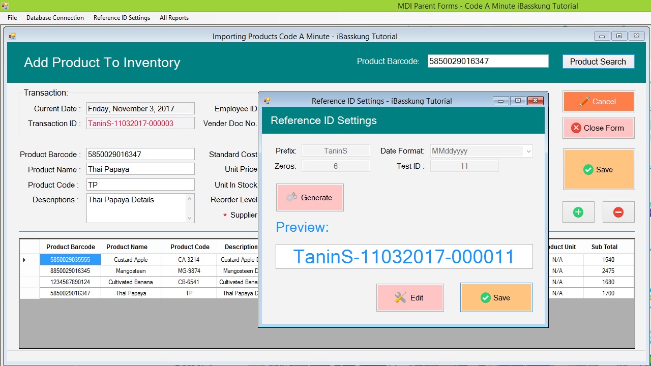 Vbnet Programming Pos And Inventory System Using Access Database