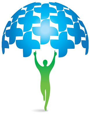 PhilHealth 101: "Race to Universal Health Care" logo