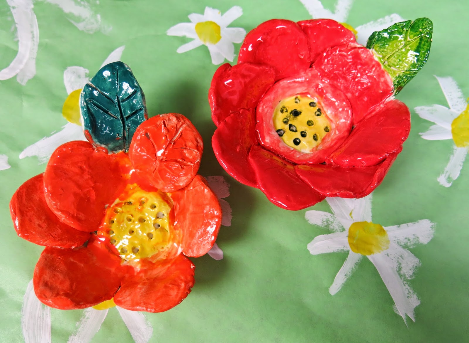 Clay Art Flowers