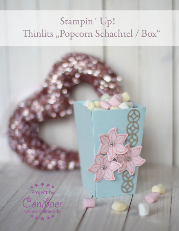 Noch eine Popcorn-Schachtel - { Conibaers creative desk } Constanzes kreatives Blog