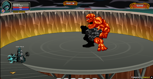 AQW News Brasil: Tutorial: Volcano