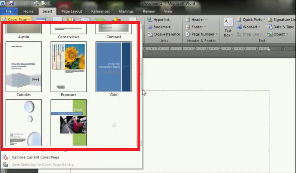 Cara Membuat Halaman Sampul Keren di Microsoft Word - Tutorial ...