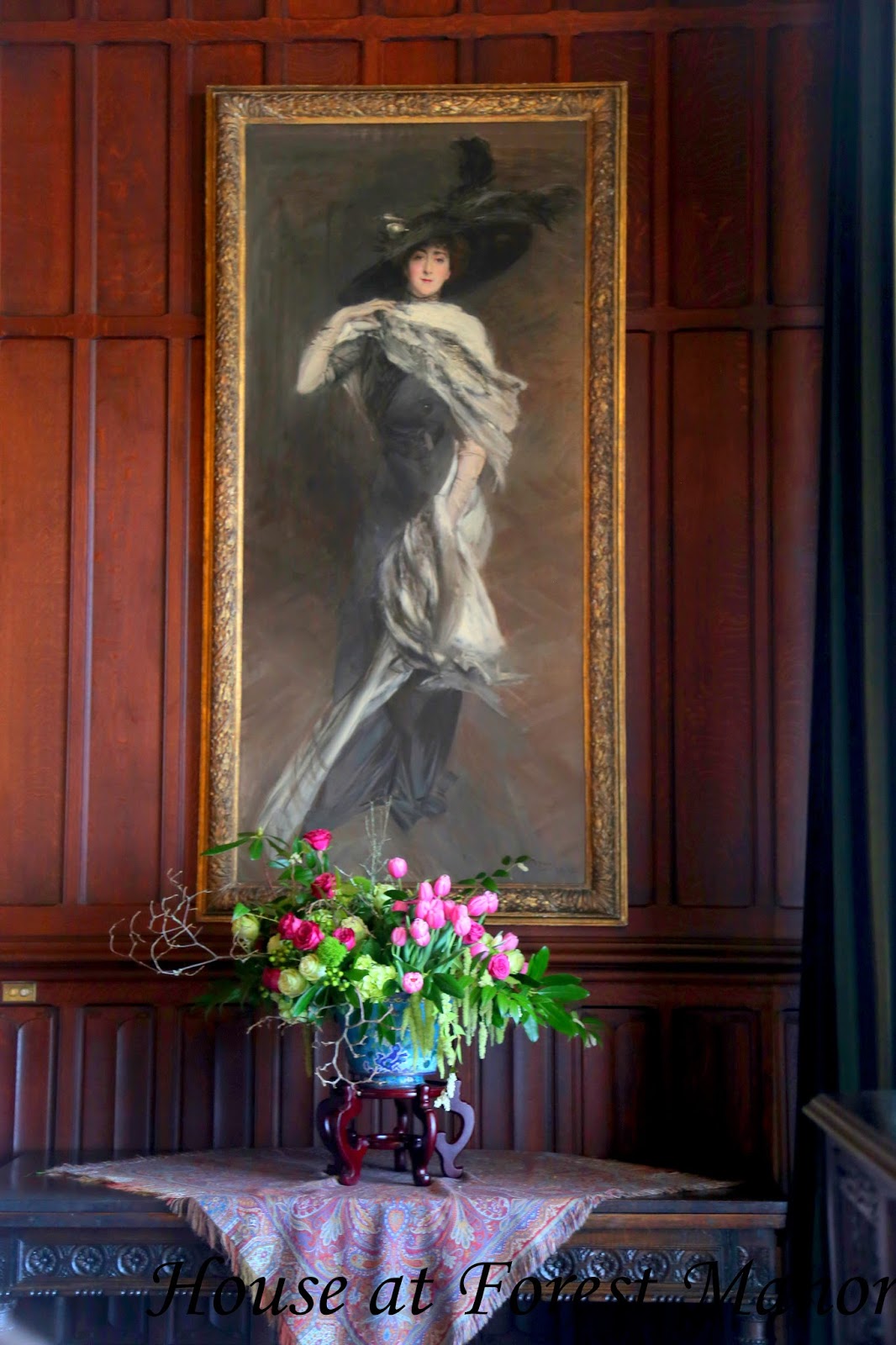 House at Forest Manor: Biltmore House 2017 -- Flowers and Period Costumes