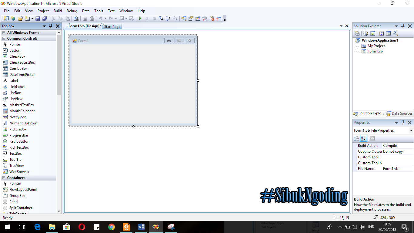 Pengenalan VB.Net bagian 1