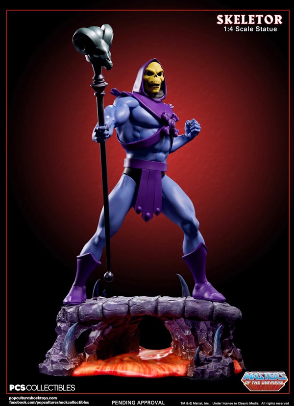 Masters Of The Universe - Skeletor 1/4 (POP Culture Shock Collectibles)