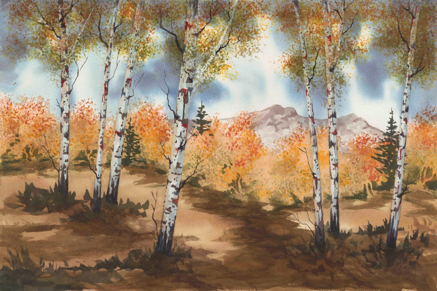 Michael Yurkovic, Watercolorist