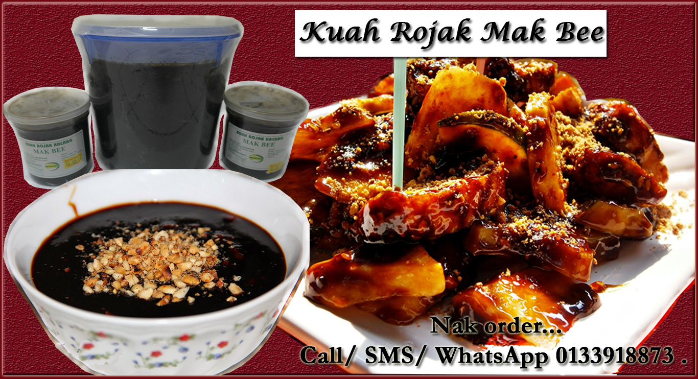 Pegedar Kuah Rojak Mak Bee, Nutty Crunchies, Madu Al- Shifa di K.L