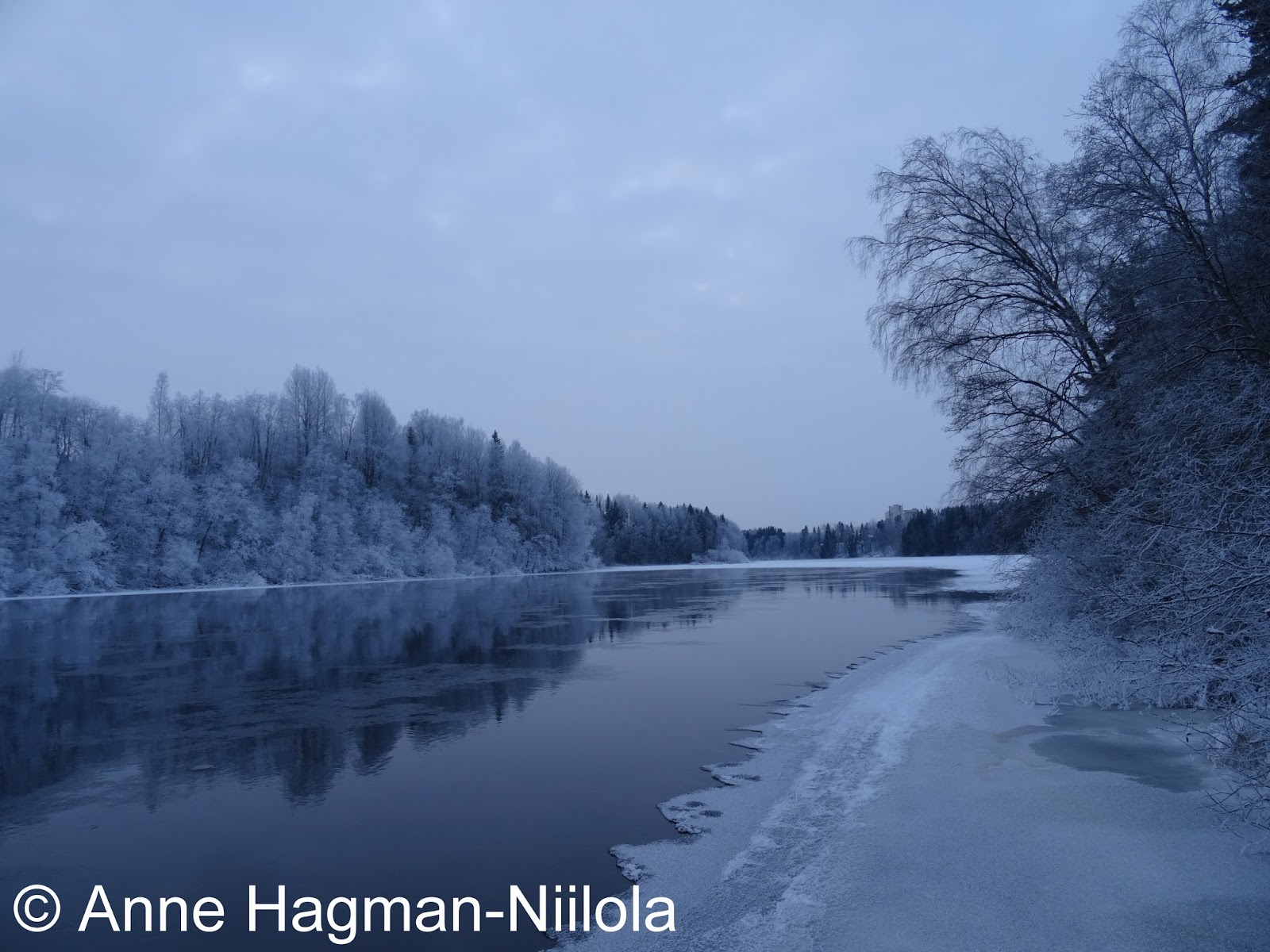 Annen jutut: TALVIMAISEMA winter landscape