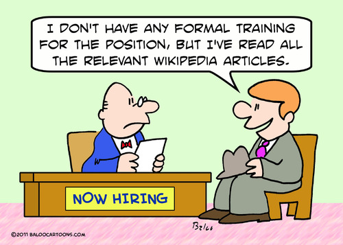 BALOO'S CARTOON BLOG: Employment cartoon
