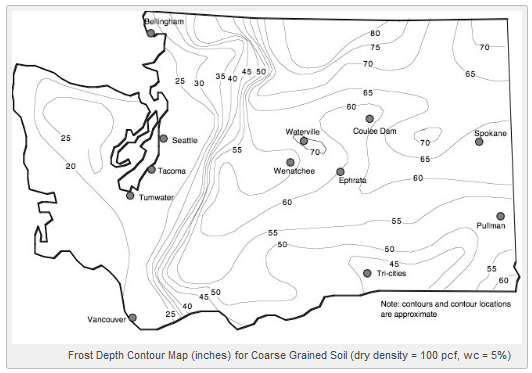 The Trench: What's my frost depth line for OSP copper and fiber cable?