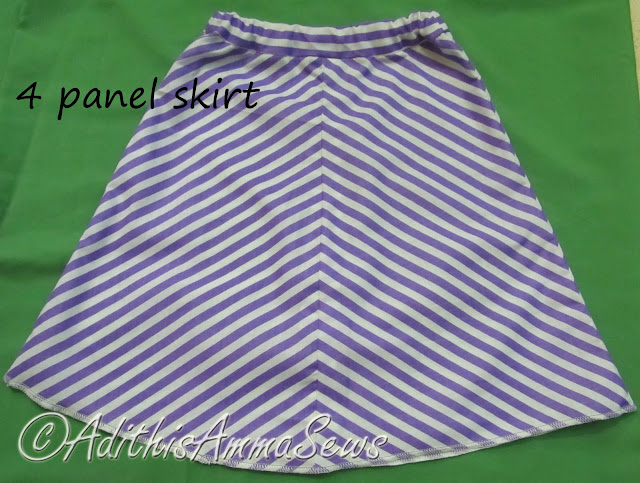 Adithis Amma Sews - Cute Confessions of a Sew Addict: Panel Skirt ...