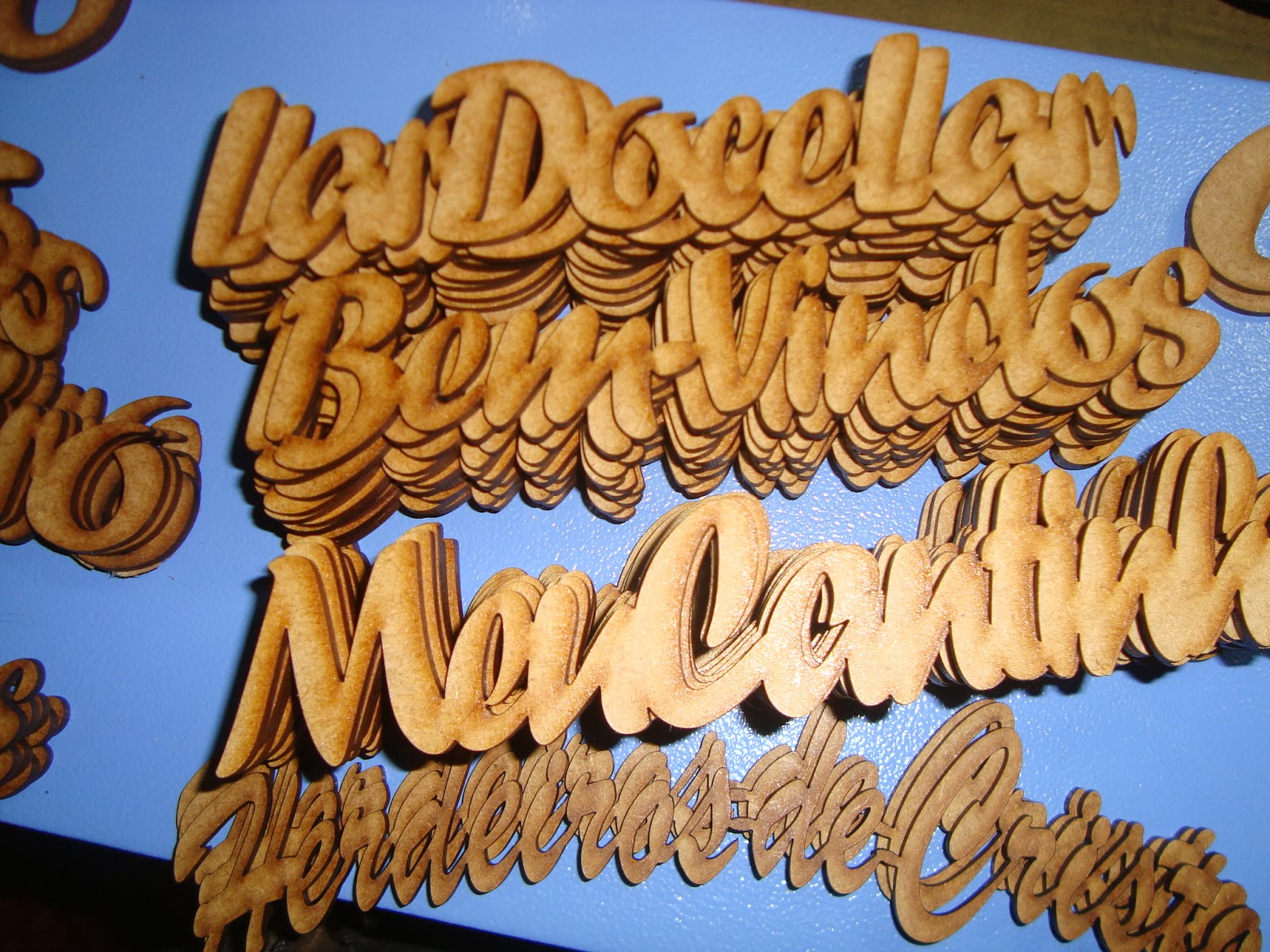 ArtFresa Artesanato: Letras mdf