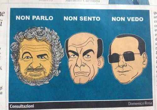 Consultazioni: "non vedo, non sento e non parlo", il vero significato ...