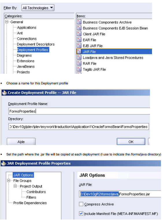 Oracle Forms Javabean Tutorial 6673