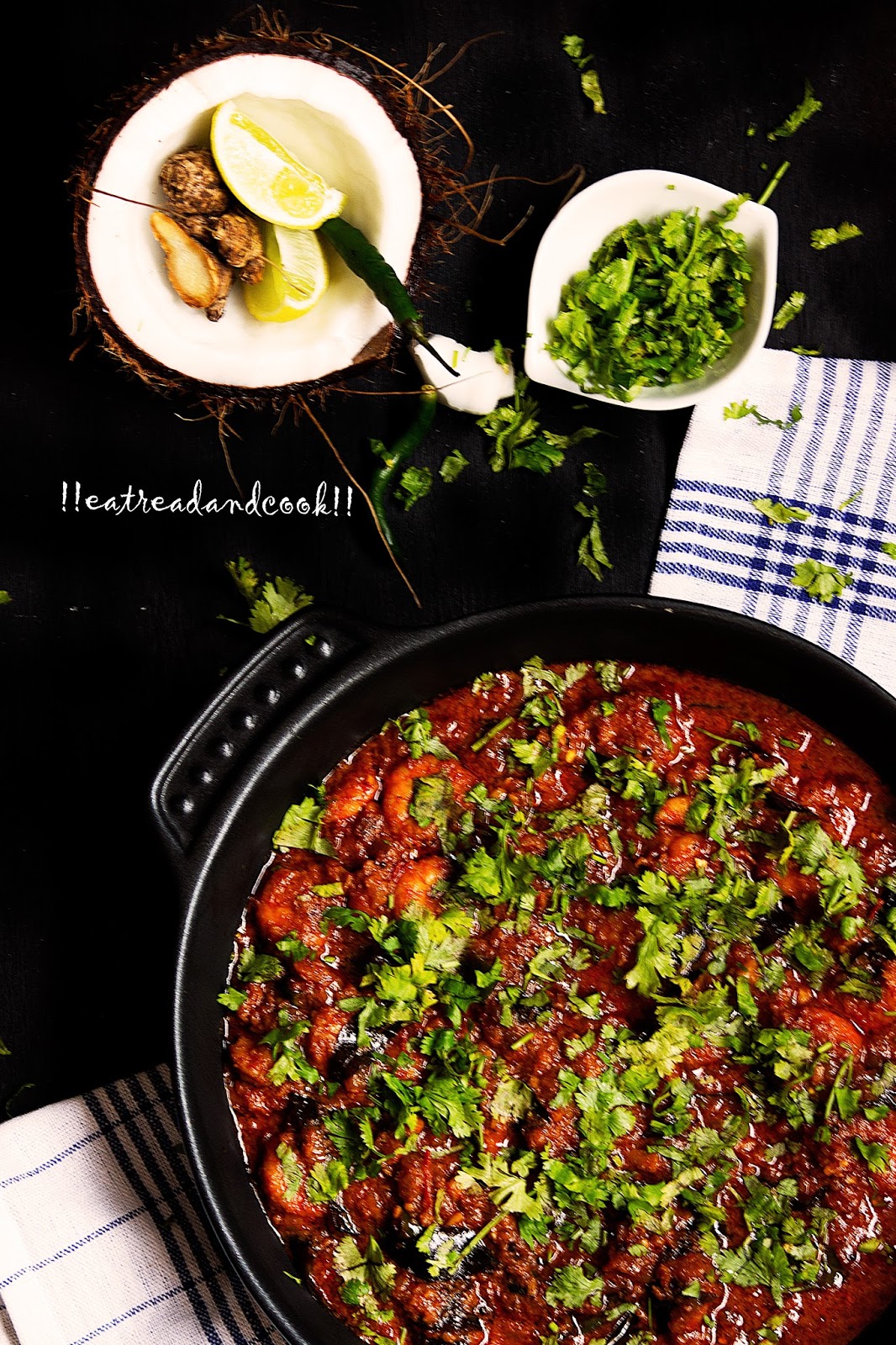 Kerala Style Prawn Curry