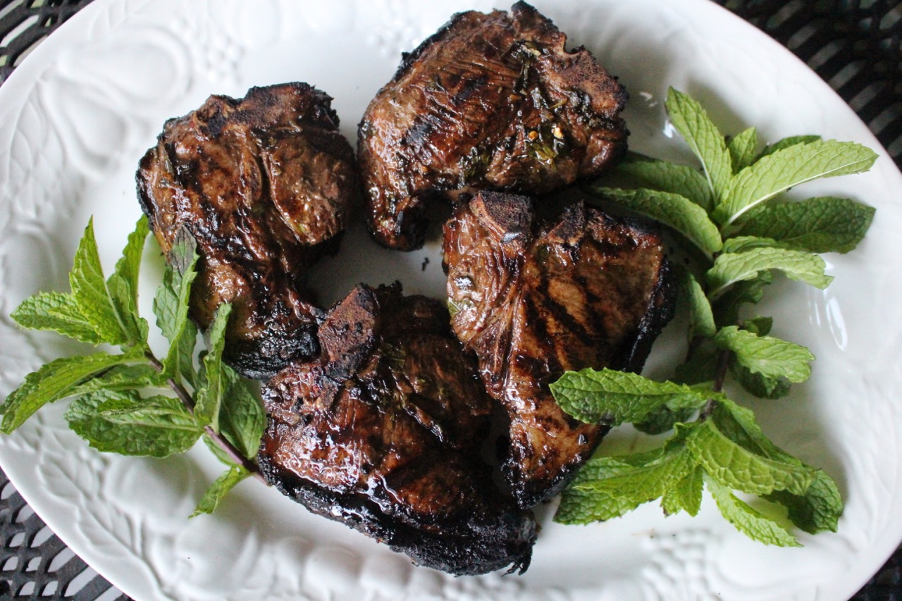 Tamarind Lemon Mint Lamb Chops