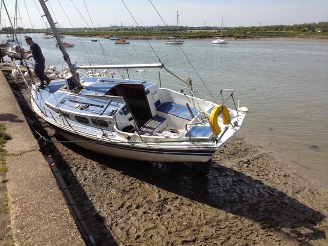 Bill's Log: Macwester 28's Rudder