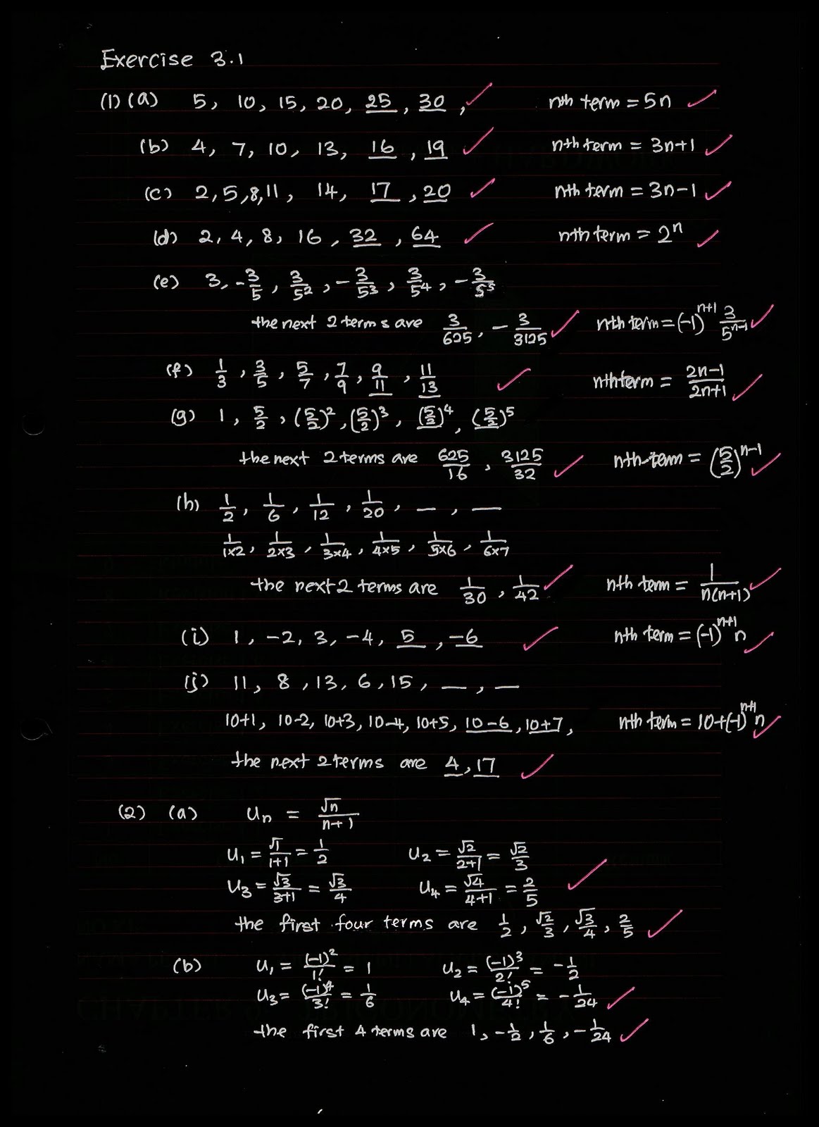 Stpm Mathematics T: SEQUENCE AND SERIES