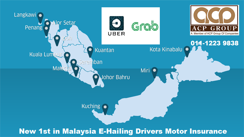 Malaysia Business Insurance : E-Hailing Drivers Motor Insurance for ...