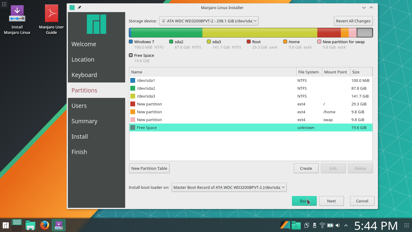 Cara Instalasi Linux Distro Manjaro