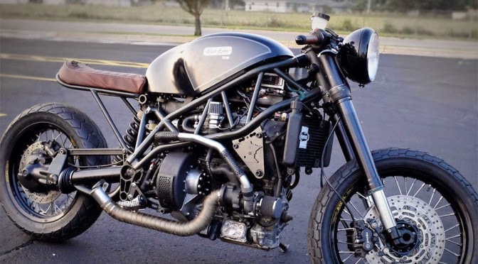 99garage | Cafe Racers Customs Passion Inspiration: Turbo Diesel Cafe Racer