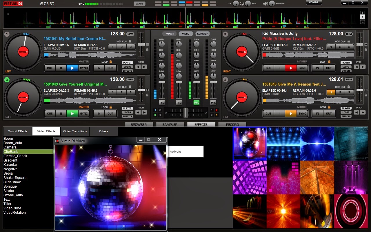 Virtual DJ Pro 7.4.453 Multilenguaje -Crea y Mezcla tu Musica ...