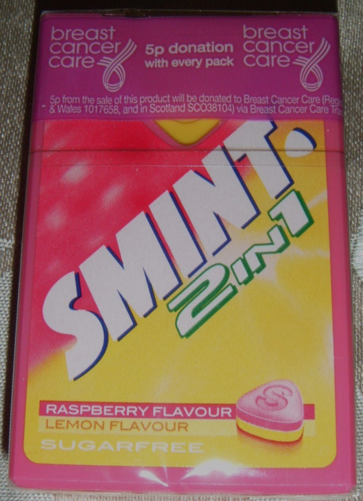 FOODSTUFF FINDS: Smint 2 in 1 Raspberry and Lemon (Sainsbury’s) [By ...