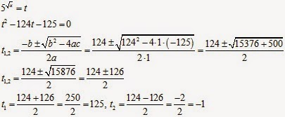 Matematika za poneti: Eksponencijalna jednačina - primer 1
