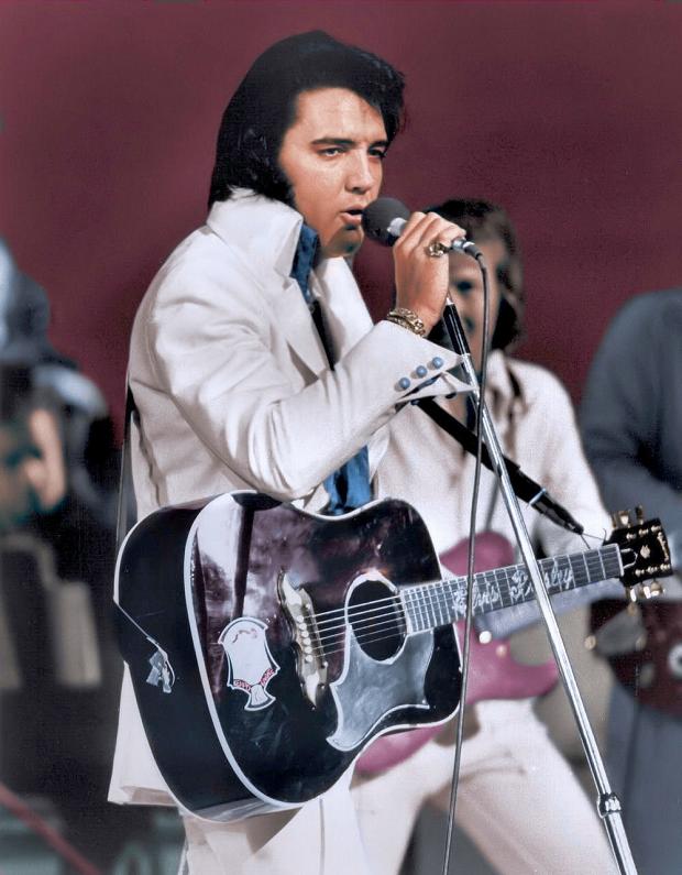 Elvis Presley . . . : Jumpsuit - Two Piece Turquoise Accents