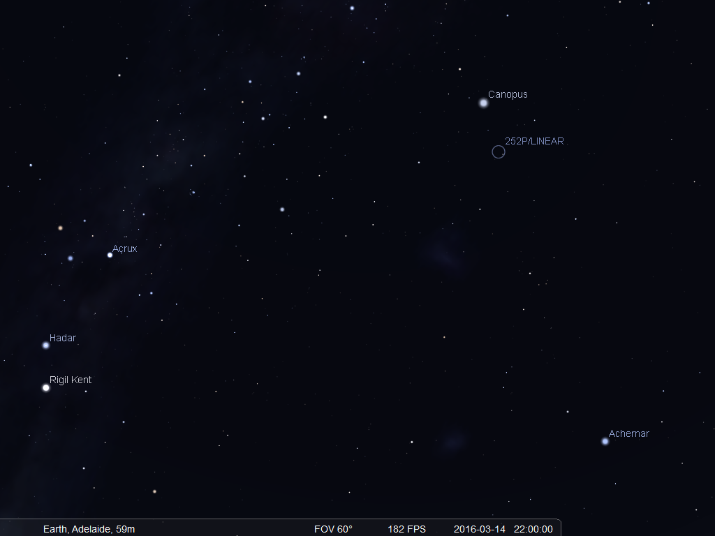 Astroblog: Comet 252P LINEAR brightens rapidly, may be visible to the ...