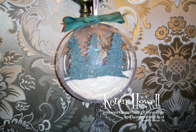 Tuppence Coloured: Sparkly Trees bauble