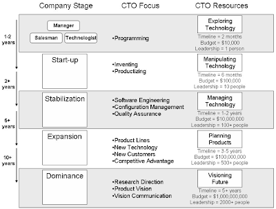 Acting CTO Role in a Start-up