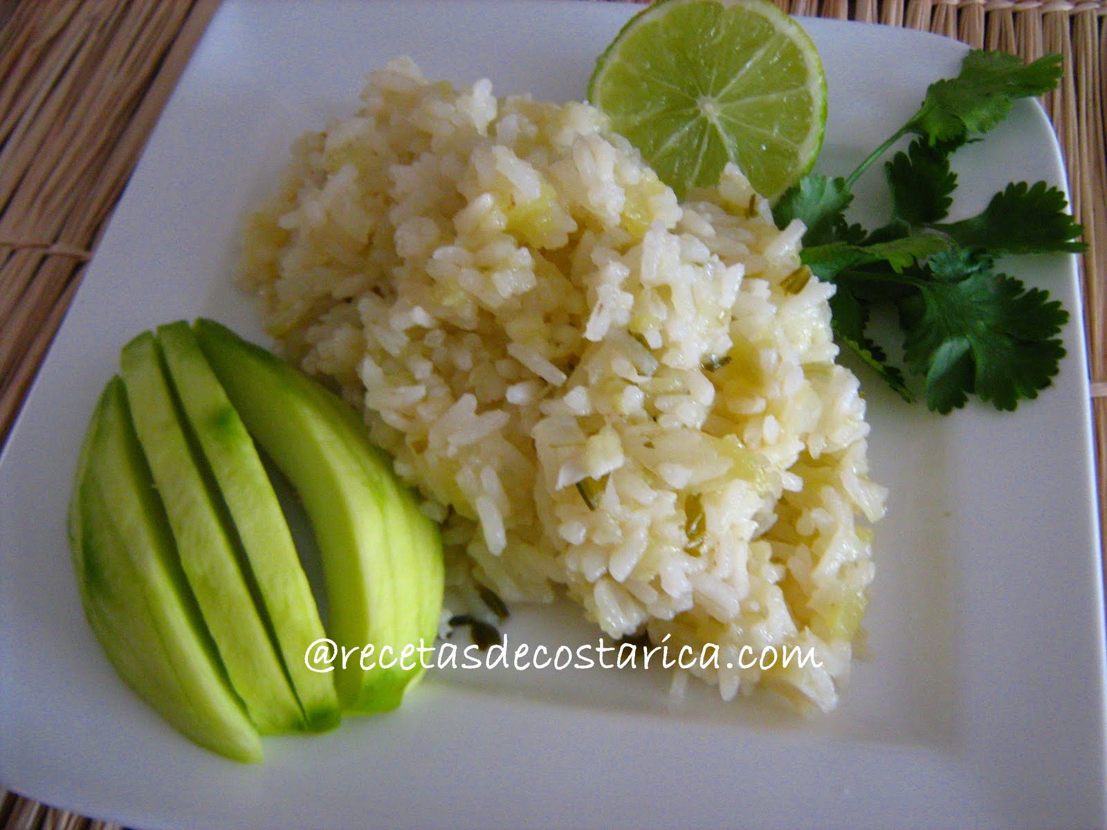 Cocina Costarricense: arroz con mango