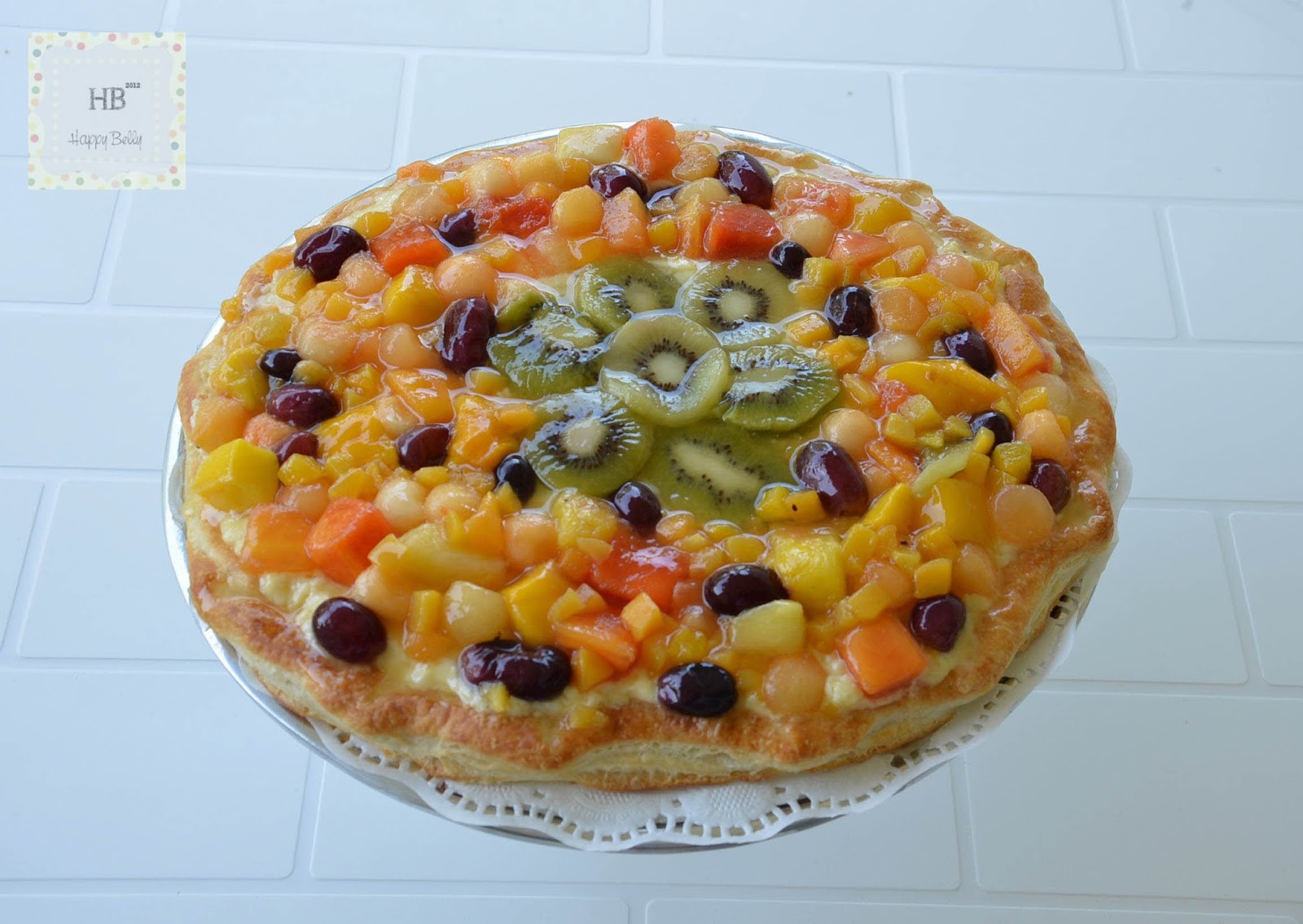 Happy Belly 2012: Tarta de fruta / Fruit cake