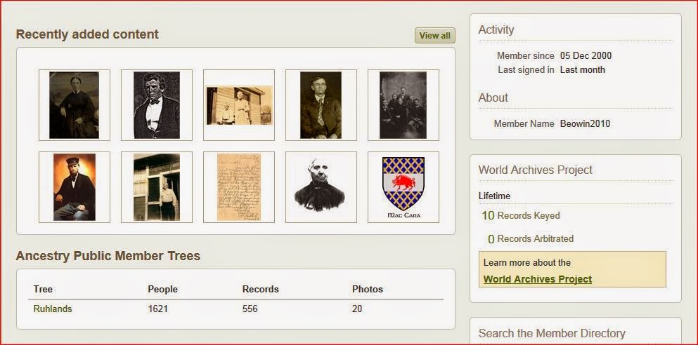 Family Roots and Branches: May 2014