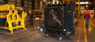 Port-A-Cool 48" evaporative cooler: Industrial spotcooler work place ...