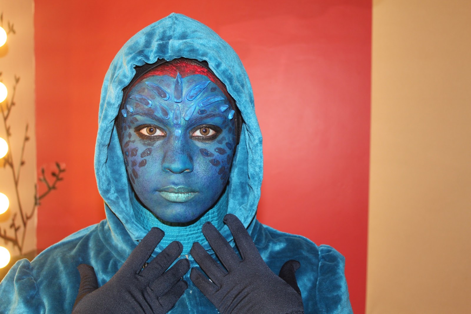 SusiBeauty xoxo: transposition to 'mystique' from the xman movie