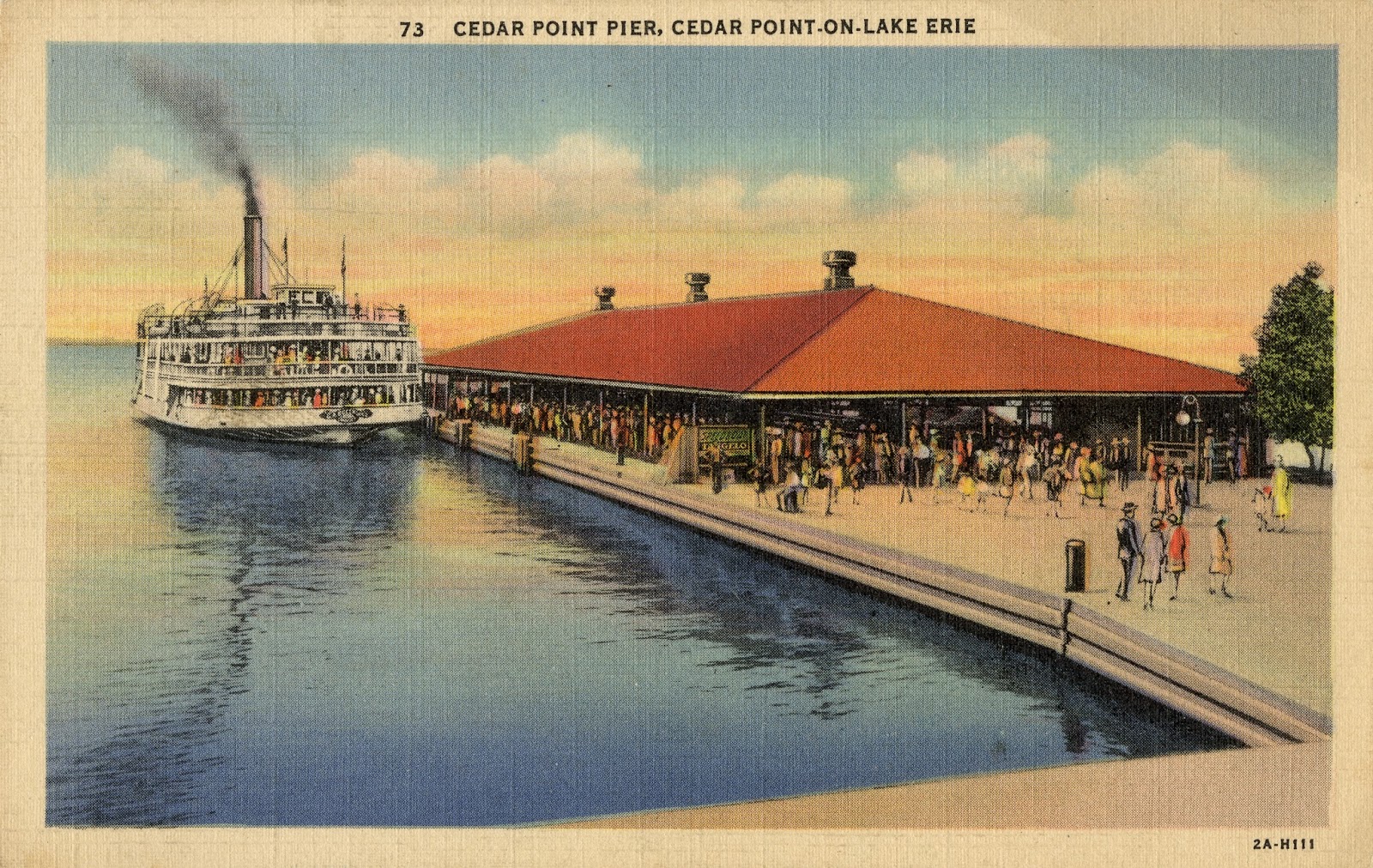 A Change In Scenery: Cedar Point postcards