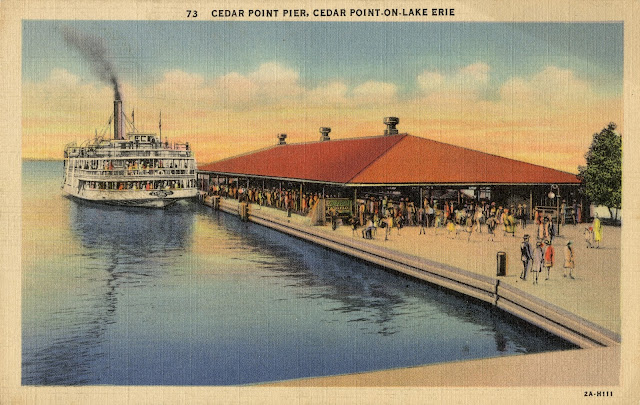A Change In Scenery: Cedar Point postcards