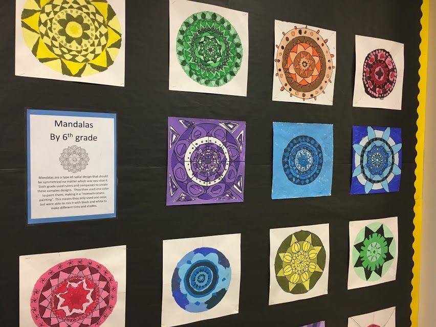 The Art Room At St.Elizabeth Parish School: 6th Grade:Monochromatic ...