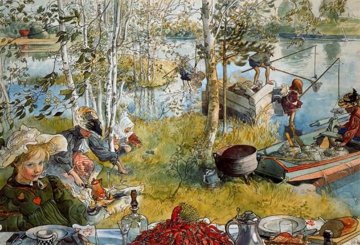 Carl Larsson | Arts and Crafts Movement | Tutt'Art@ | Pittura ...